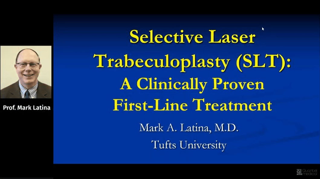 SLT: A clinically proven first-line treatment - Glass