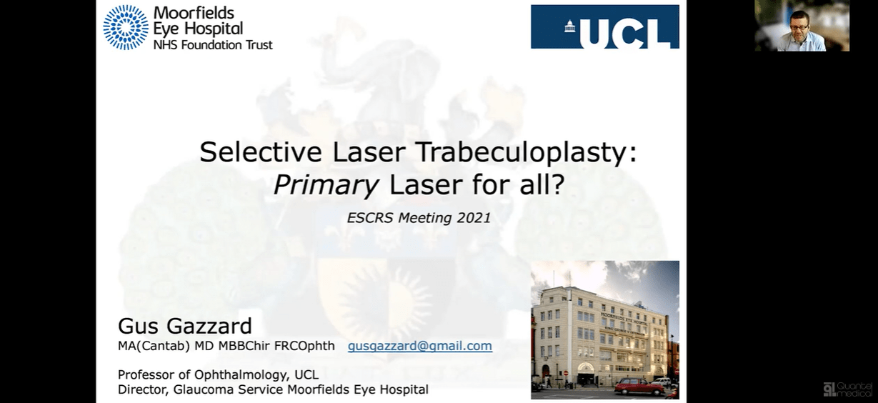 Why SLT should be first-line treatment? - Glass